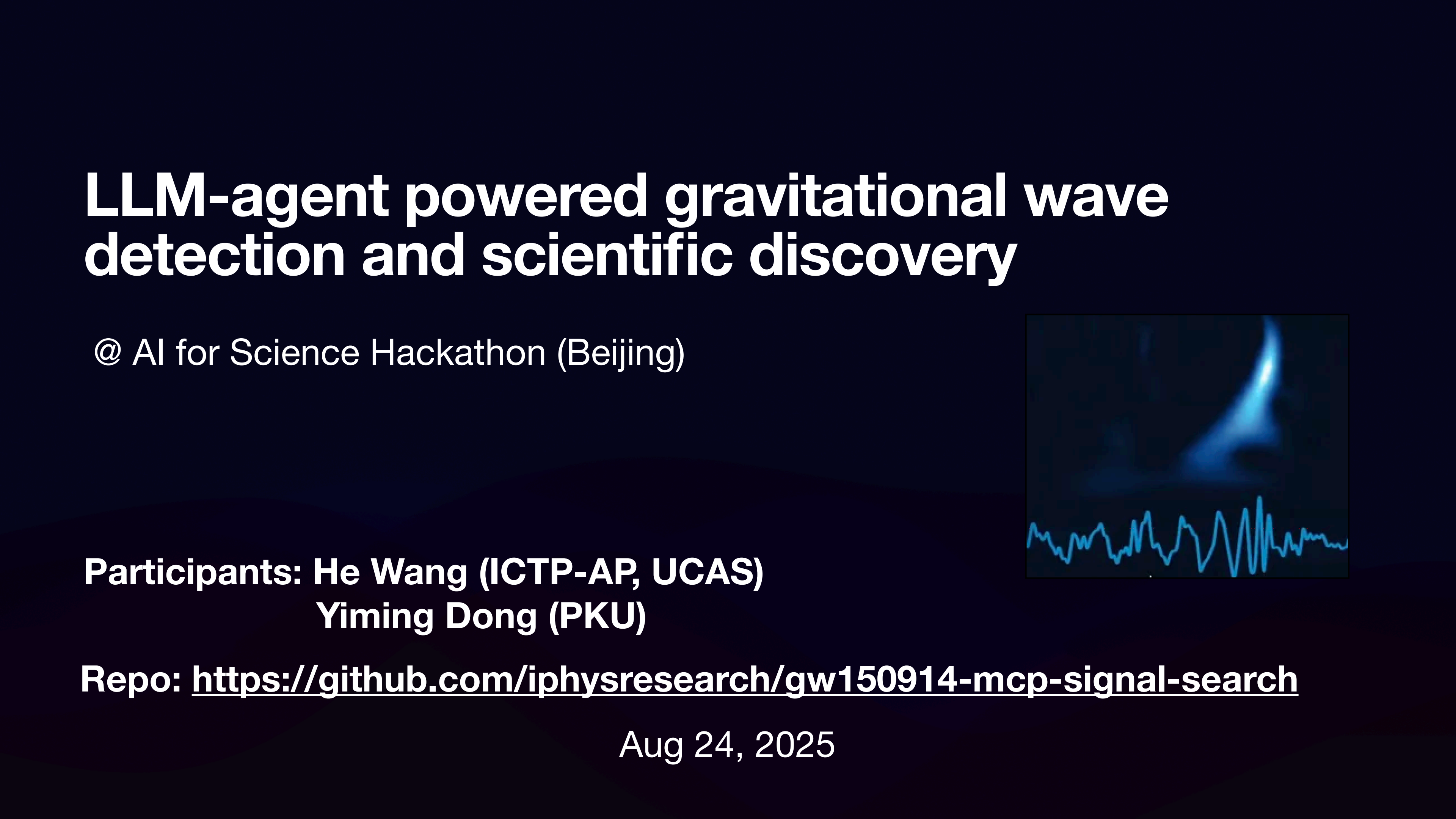 GW150914 MCP Signal Search: AI-Powered Gravitational Wave Detection | A ...