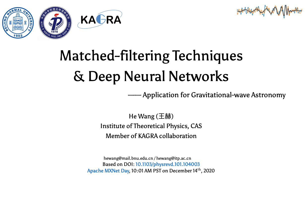 Matched-filtering Techniques & Deep Neural Networks | A Quest After ... Matched-filtering Techniques & Deep Neural Networks | A Quest After ...
